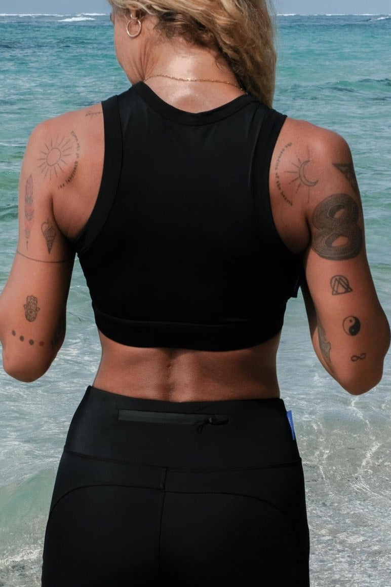 Ekas Bikini Top in Black | Women's Surf Swimwear | Ninefootstudio ...